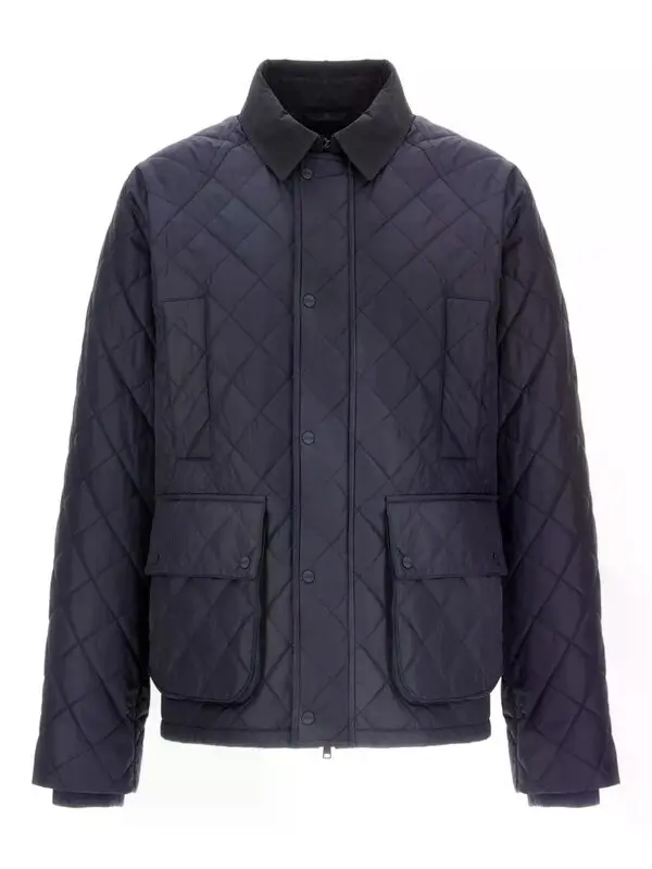 Herno Quilted Diamond-pattern Jacket