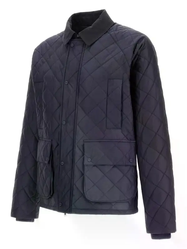 Herno Quilted Diamond-pattern Jacket