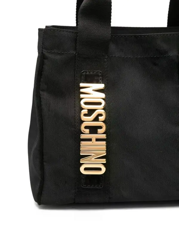 Moschino Logo-plaque Tote Bag