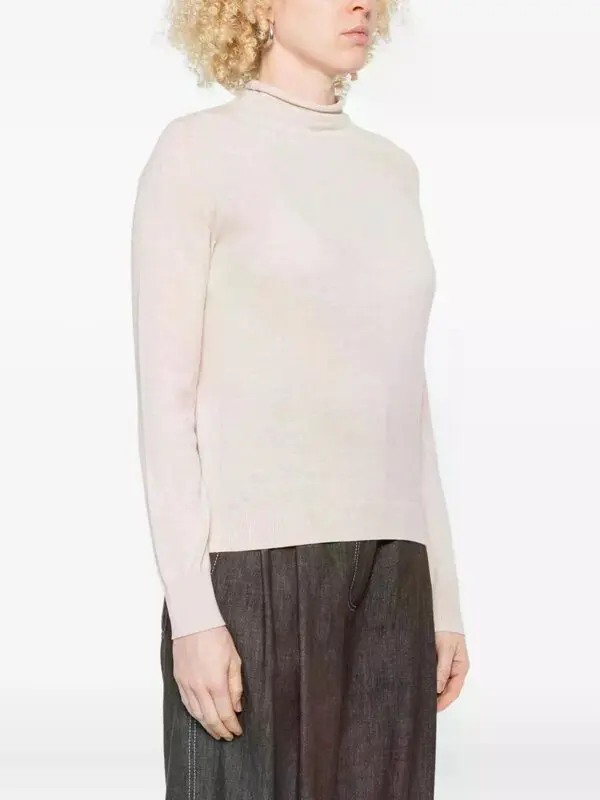 YERSE Turtleneck Long-sleeve Sweater