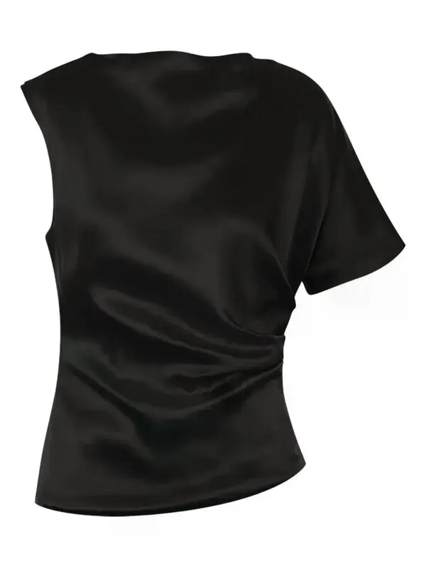 Seafarer Draped One-shoulder Top