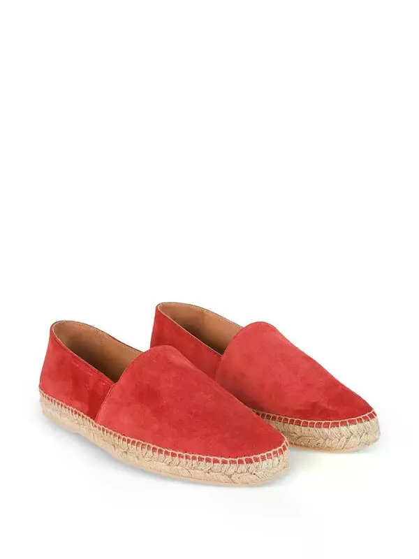 Kiton Leather Espadrilles