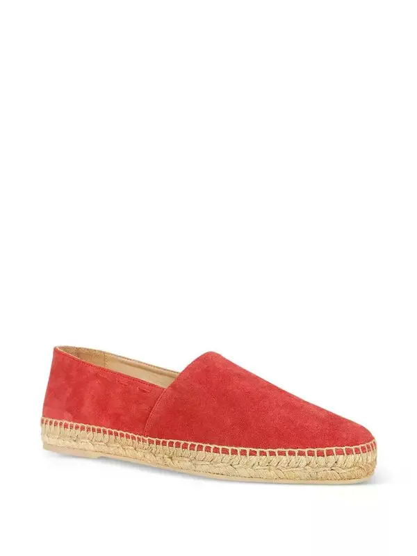 Kiton Leather Espadrilles