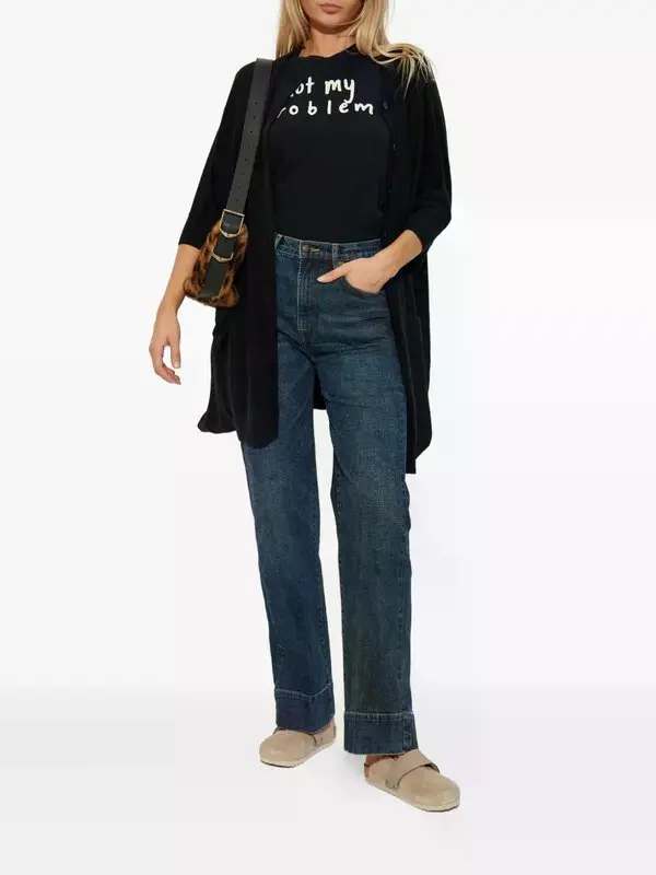 R13 Embroidered Straight-leg Jeans