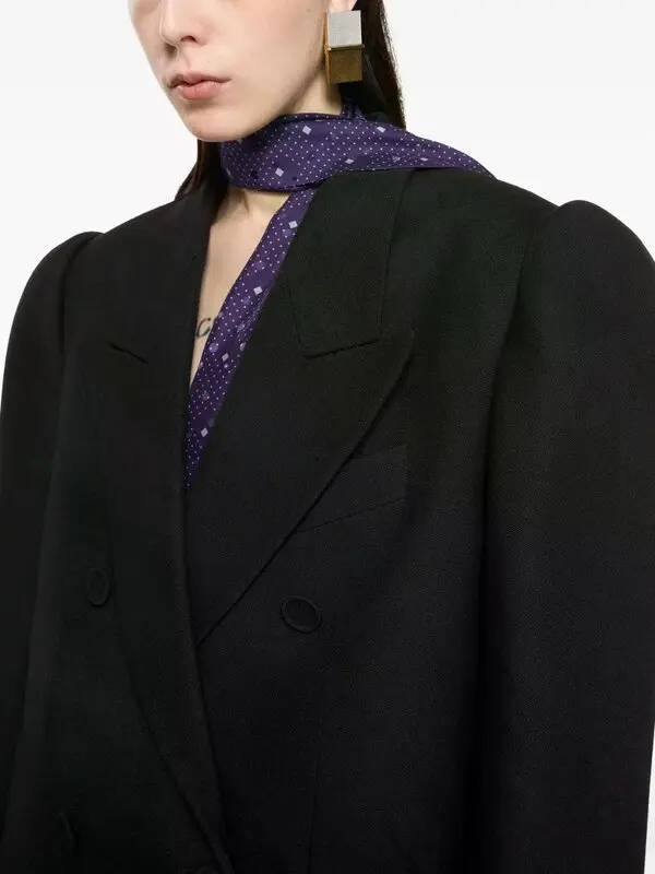 Acne Studios Puff-sleeve Double-breasted Jacket