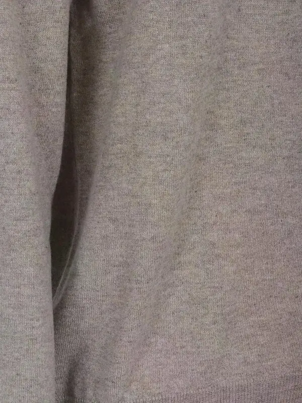 BALLANTYNE Half-zip Cashmere Sweater - Neutrals