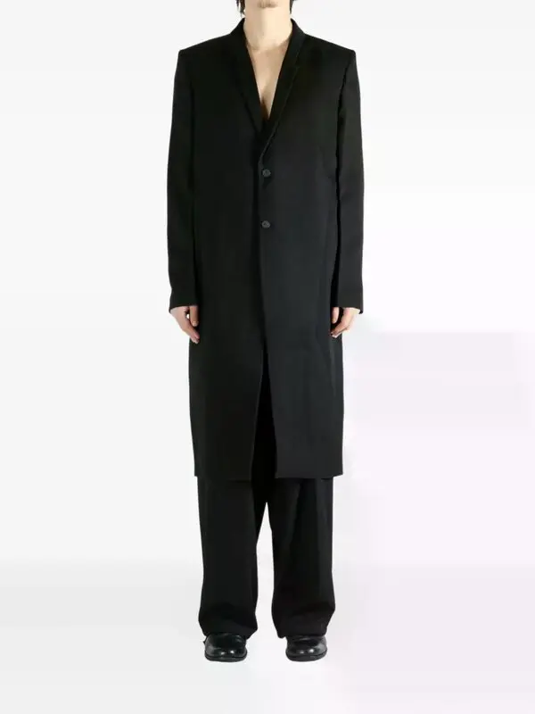 Rick Owens Single-breasted Coat