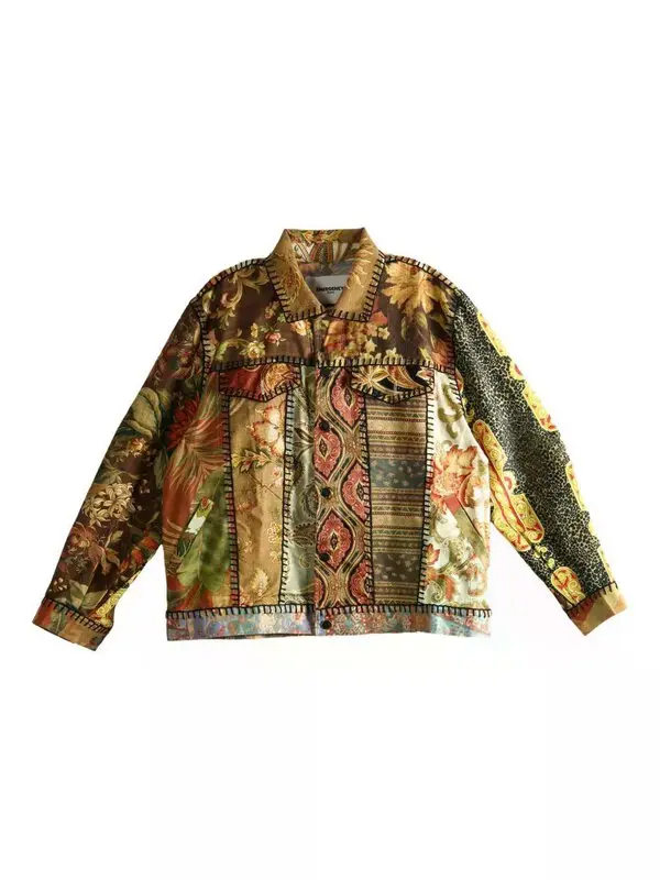 EMERGENCY ROOM Patchwork Floral-print Jacket