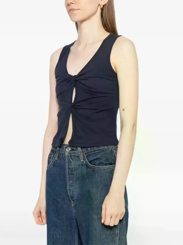 REFORMATION Tefi Vest Top - Blue