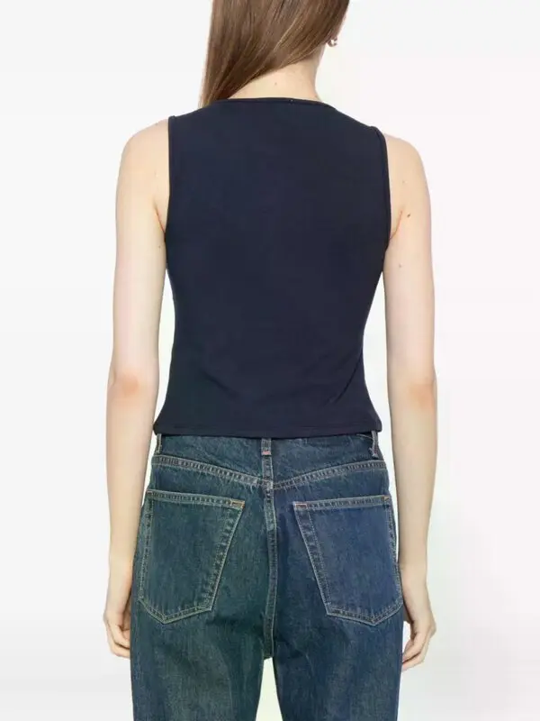 REFORMATION Tefi Vest Top - Blue