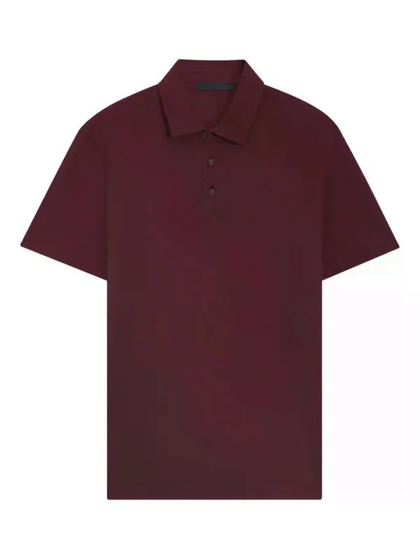 BOSS Buttoned Polo Shirt - Red