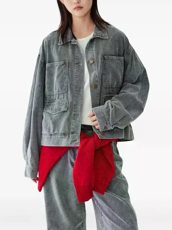 STUDIO TOMBOY Corduroy Denim Jacket