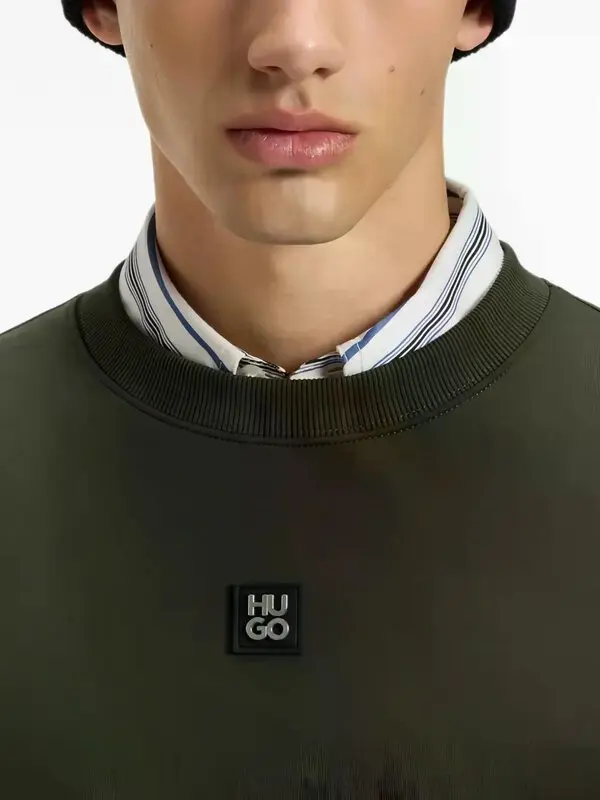 Hugo Logo-plaque Sweatshirt