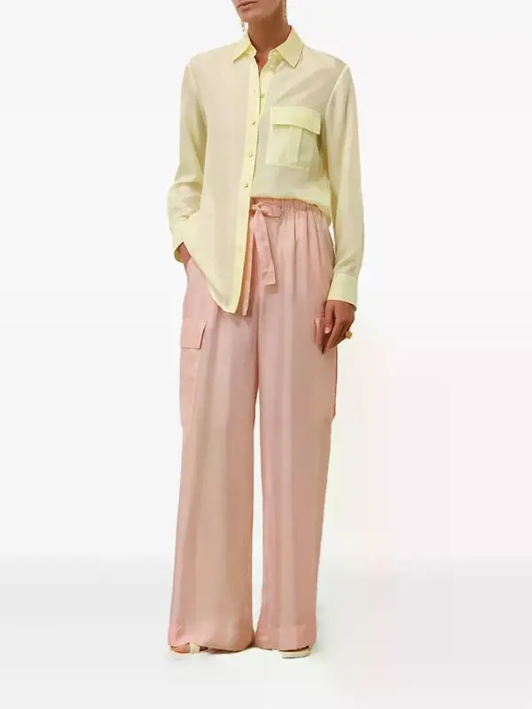 Zimmermann Patch-pocket Silk Shirt
