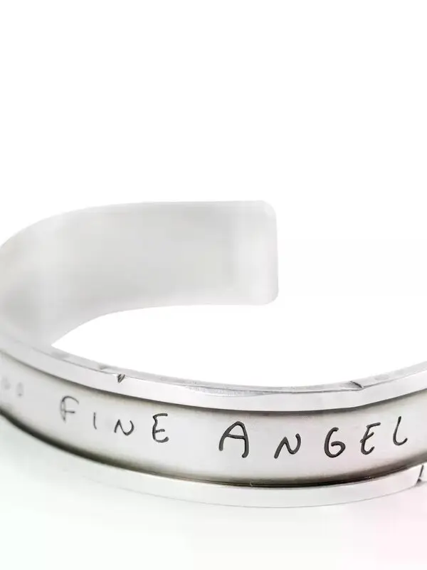 ANN DEMEULEMEESTER Engraved Cuff Bracelet