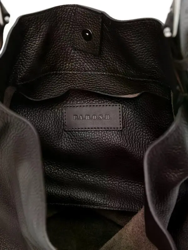 P.a.r.o.s.h Buckle-fastening Leather Shoulder Bag