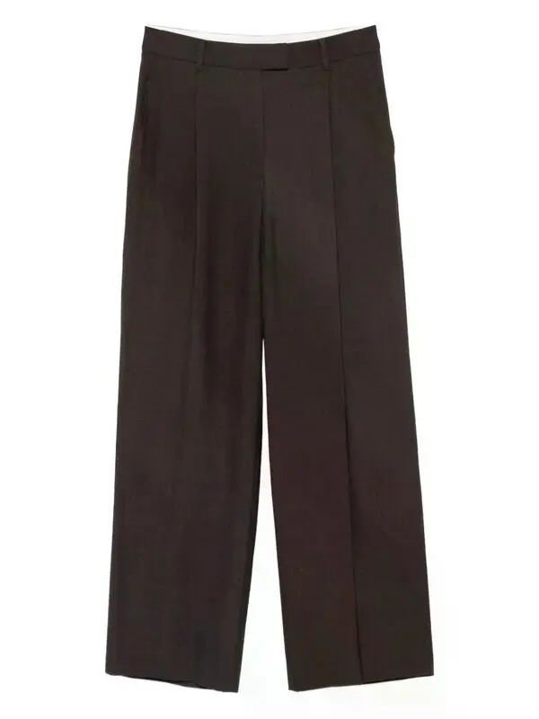 LOW CLASSIC Pleated-front Trousers