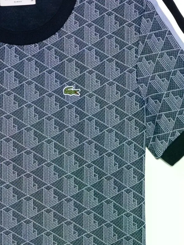 Lacoste Monogram T-shirt - Blue