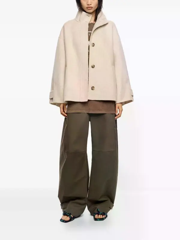 Bimba Y Lola A-line High-neck Jacket