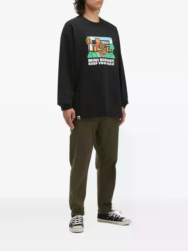 FINGERCROXX Graphic Long-sleeve Top