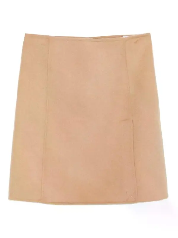 P.a.r.o.s.h Side-split Wool Skirt
