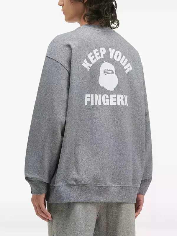 FINGERCROXX Cotton Sweatshirt