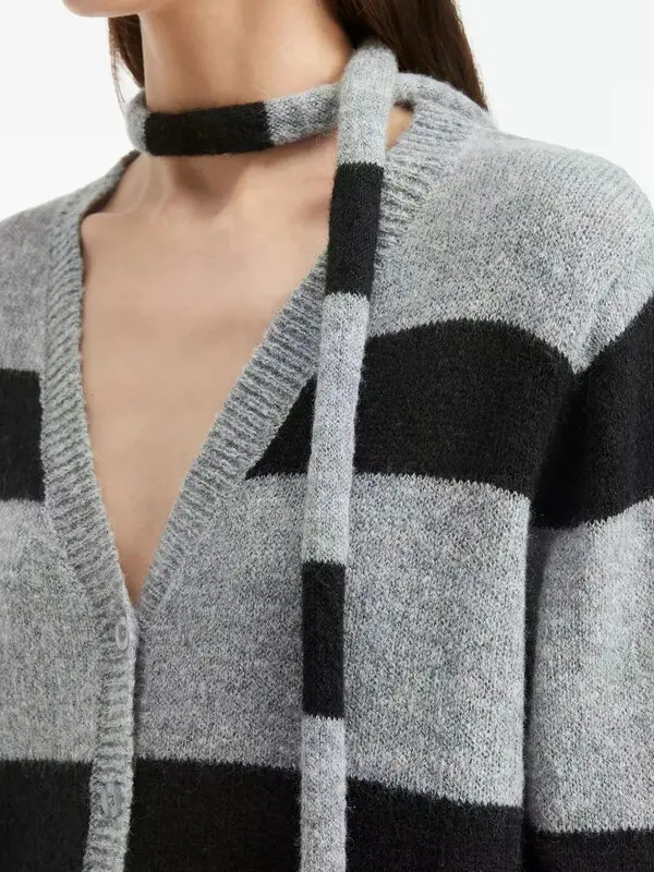 B+AB Striped Cardigan