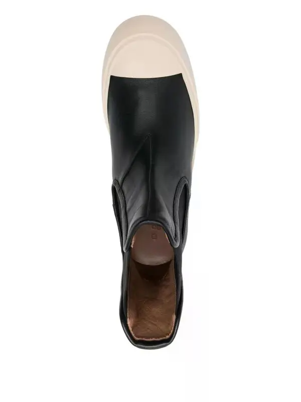 Marni Elastic-panel Leather Boots