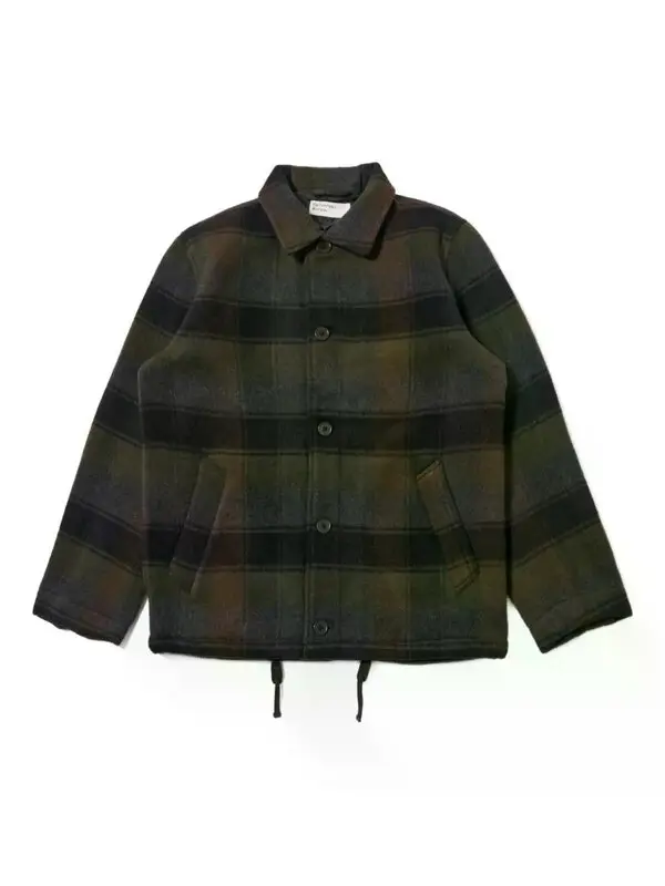 Universal Works Button-fastening Checked Jacket