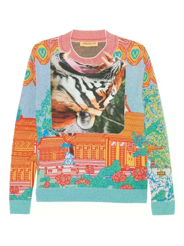 PENULTIMATE Graphic-print Jumper