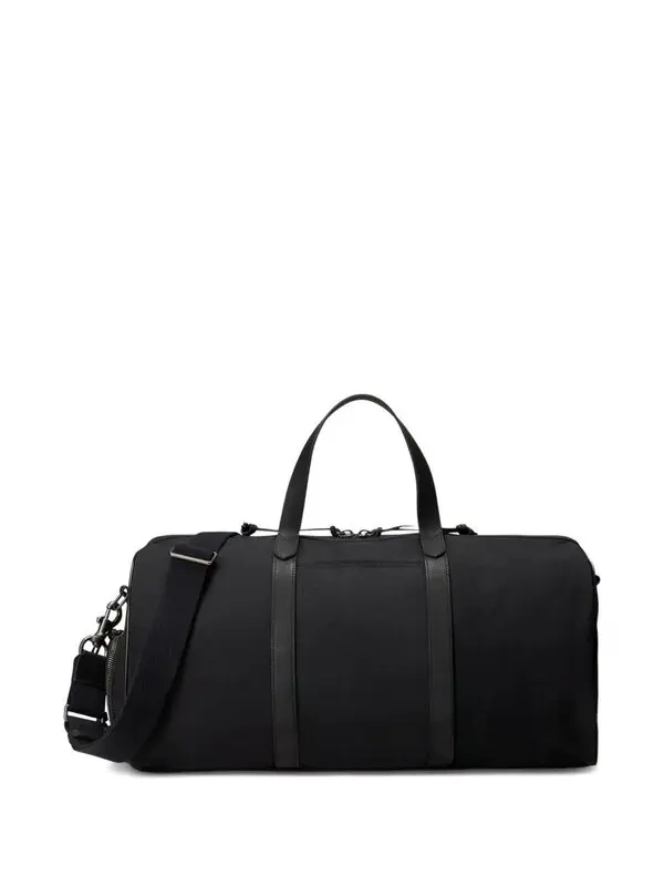 Polo Ralph Lauren Logo Engraved Canvas Holdall - Black