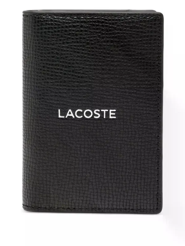 Lacoste Logoed Card Holder - Black