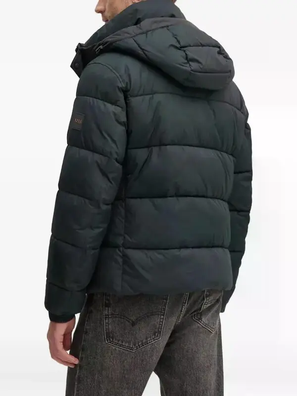 BOSS Quilted Hooded Puffer Jacket
