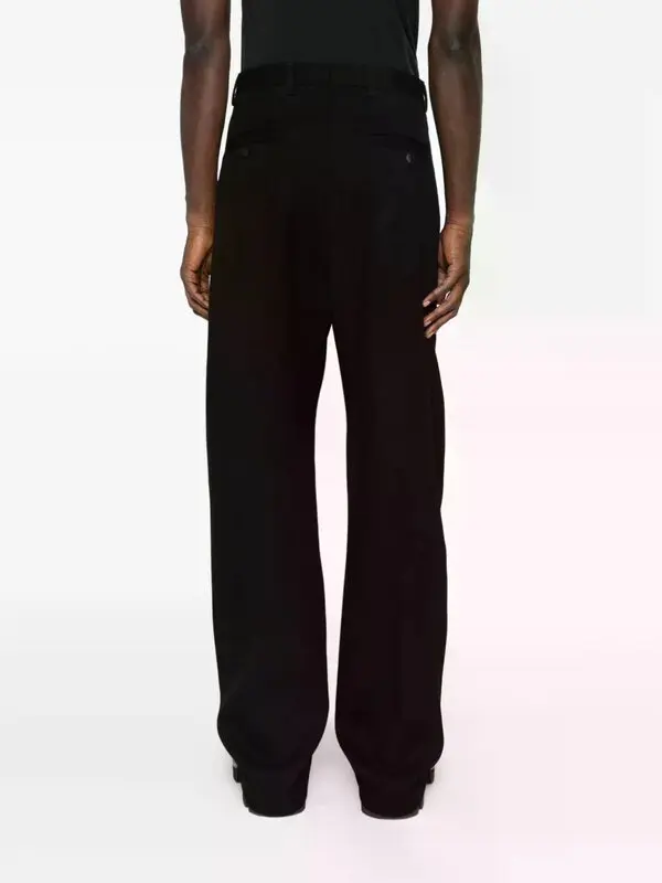 Rick Owens Pressed-crease Trousers