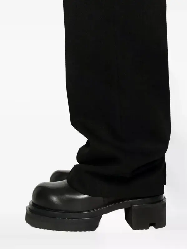 Rick Owens Pressed-crease Trousers