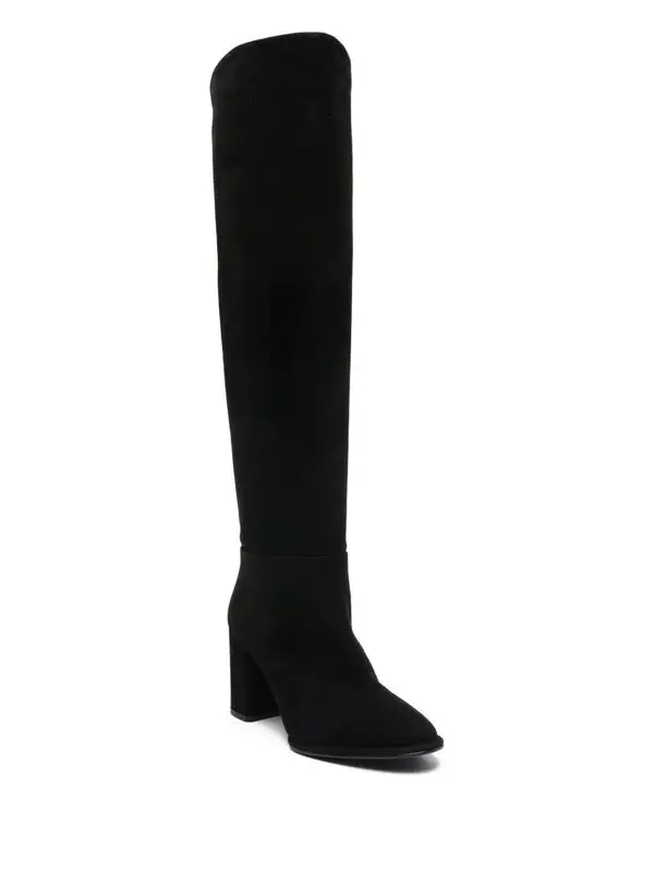 LE SILLA Block-heel Suede Boots