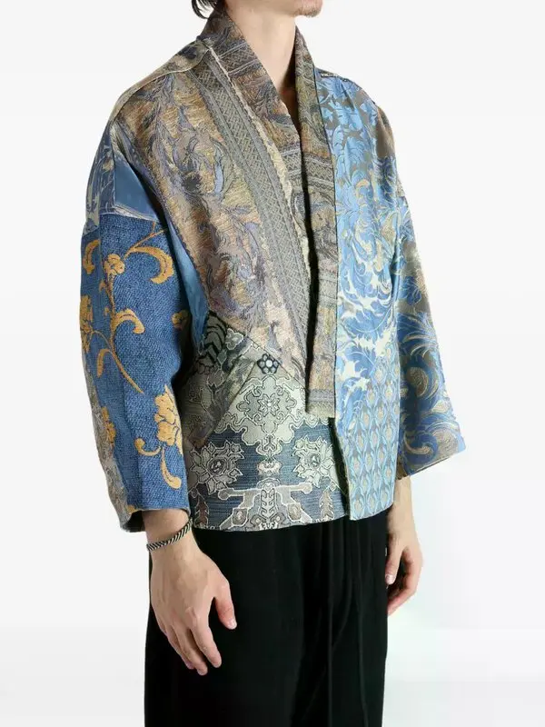 EMERGENCY ROOM Patchwork Jacket - Blue
