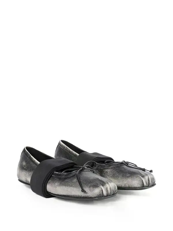 ANN DEMEULEMEESTER Bow-detailing Ballet Flats