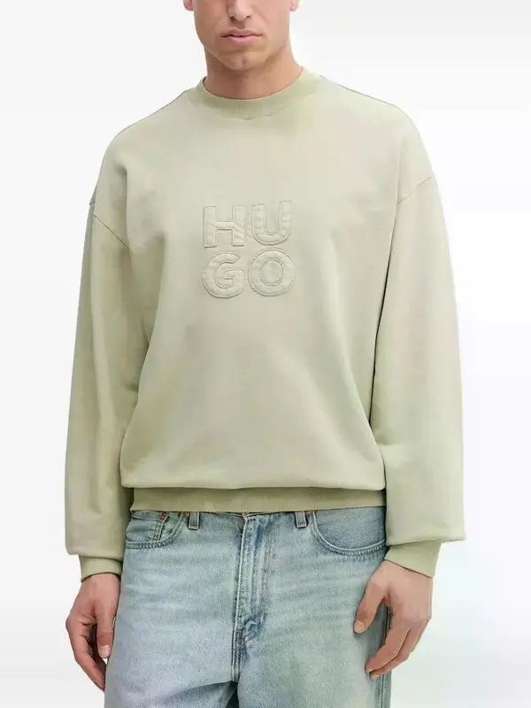 Hugo Logo-embroidered Sweatshirt