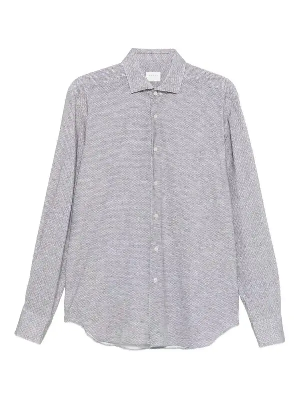 XACUS Micro Patterned Button-down Shirt