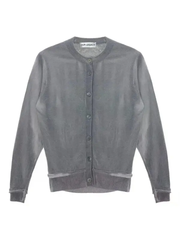 Our Legacy Dual Button-fastening Cardigan
