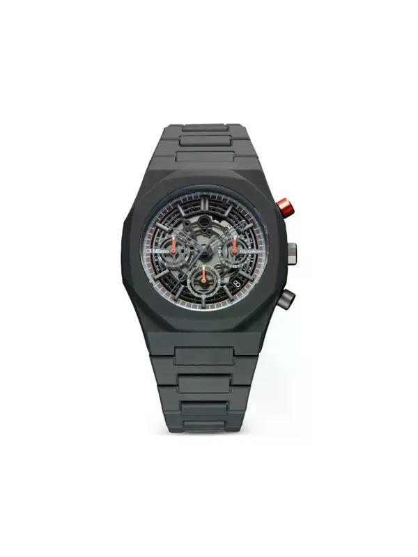 D1 MILANO Polychrono 40.5mm Watch - Grey
