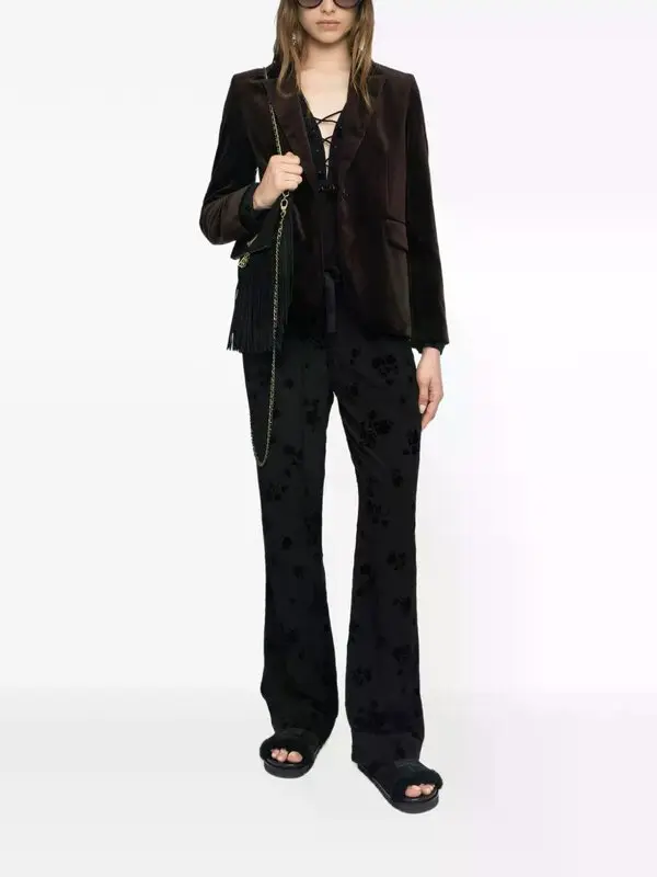 Zadig&Voltaire Floral Drawstring Trousers
