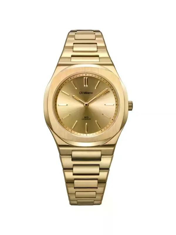 D1 MILANO Ultra Thin 34mm Timepiece - Gold
