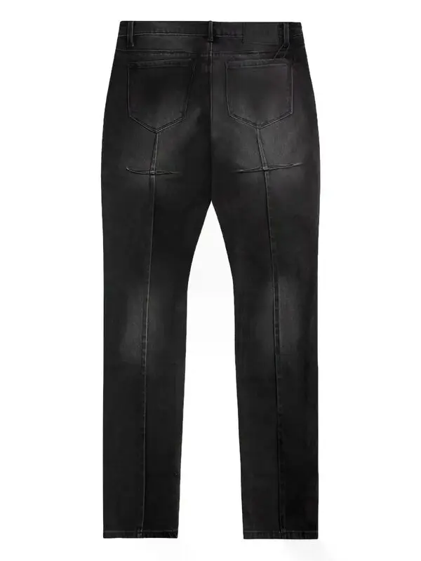 RtA Distressed Bootcut Jeans