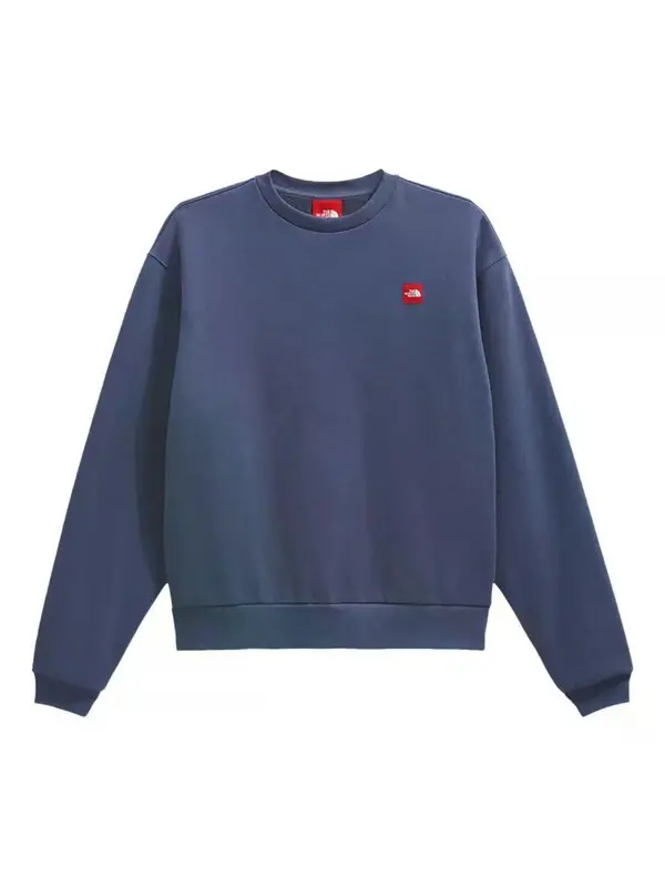 The North Face Logo-patch Sweater - Blue
