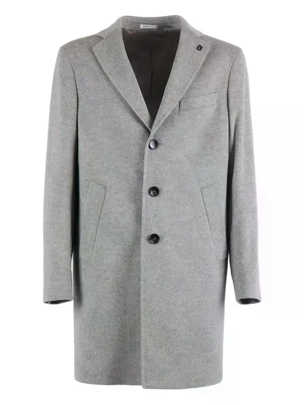BRERA Three-button Wool Coat
