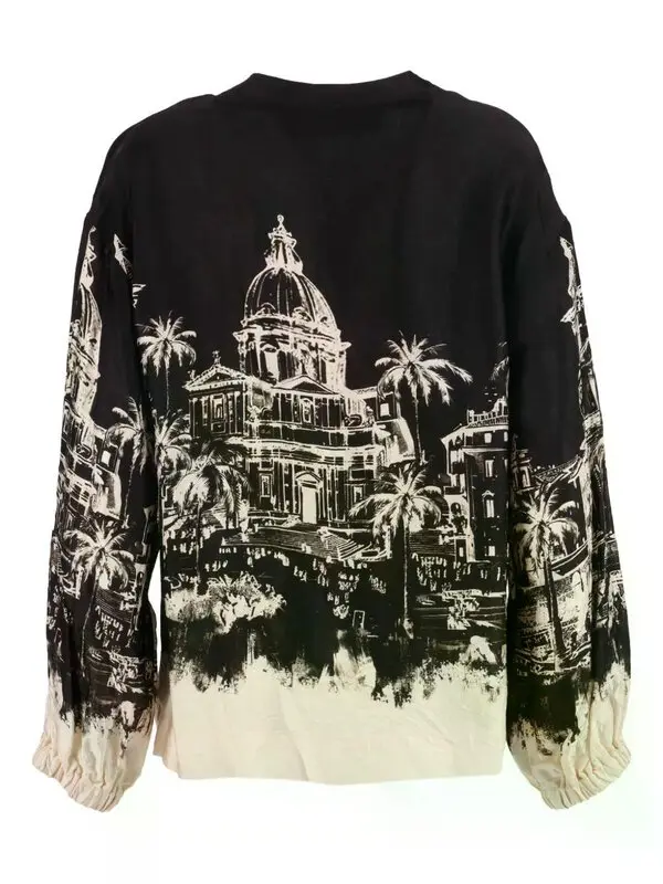 SHIRTAPORTER Printed Blouse