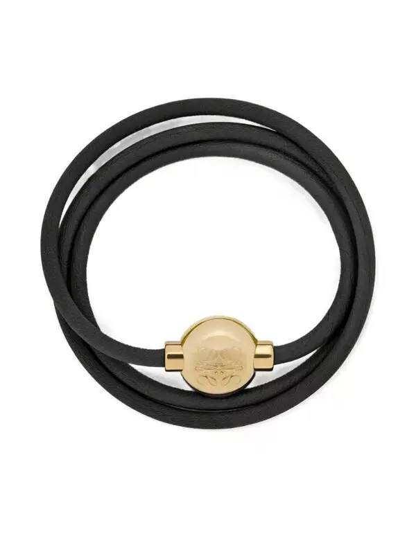 Loewe Leather Logo Bracelet