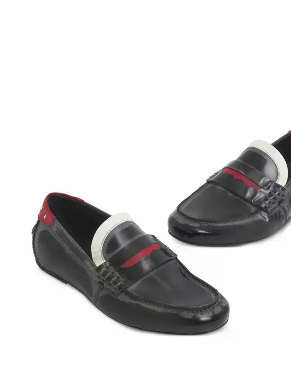 Marni Penny-strap Leather Loafers